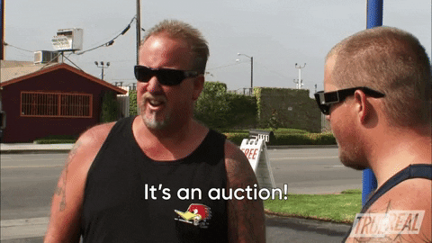 Bidding Storage Wars GIF by TrueReal - Find & Share on GIPHY