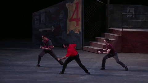 West Side Story Dancing GIF by New York City Ballet - Find & Share on GIPHY