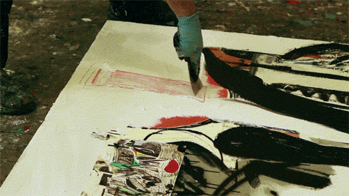 Contemporary Art Painting GIF by Art21 - Find & Share on GIPHY