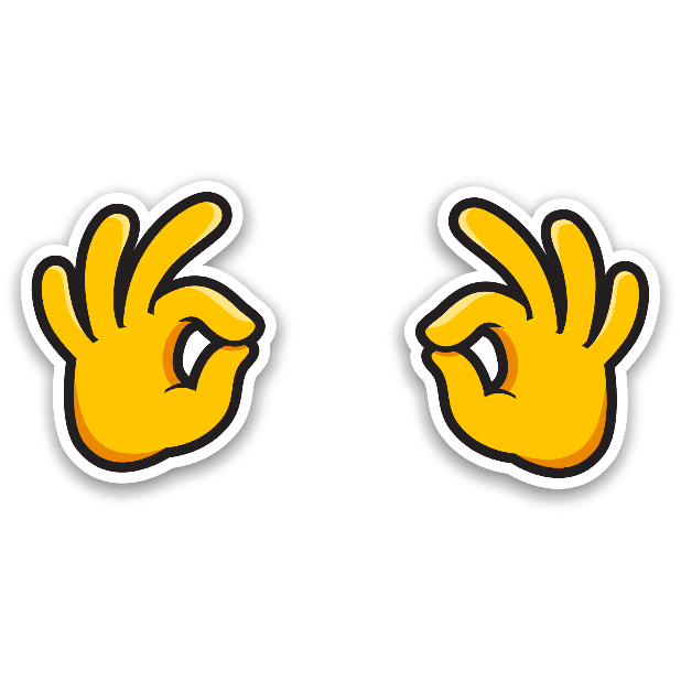 Sign Language Ok Sticker by Sorenson for iOS & Android | GIPHY