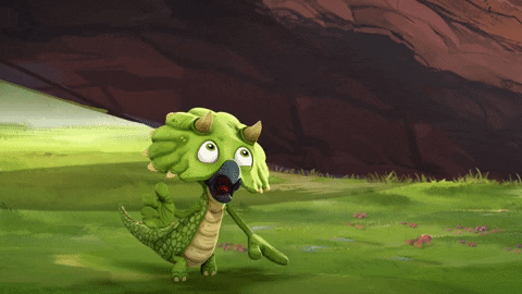 T-Rex Falling GIF by Gigantosaurus - Find & Share on GIPHY