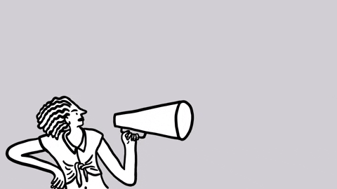 Feminism Speak Up GIF by Brava - Find & Share on GIPHY