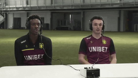 Happy Football GIF by Aston Villa FC - Find & Share on GIPHY