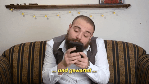 Phone Waiting GIF by ZUKAR - Find & Share on GIPHY