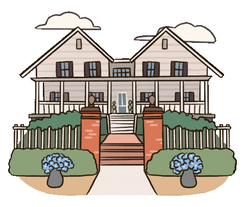 Home House Sticker by HelloAdamsFamily for iOS & Android | GIPHY
