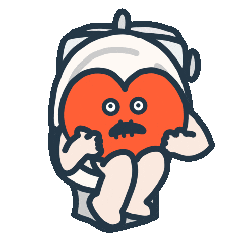 Poop Pushing Sticker by Lipchan for iOS & Android | GIPHY