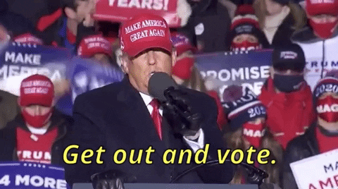 Donald Trump GIF by Election 2020 - Find & Share on GIPHY