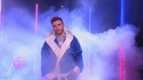Gus Kenworthy Boxing GIF by Drop The Mic - Find & Share on GIPHY