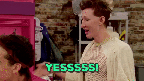 Tv Show Yes GIF by RuPaul's Drag Race S5 - Find & Share on GIPHY