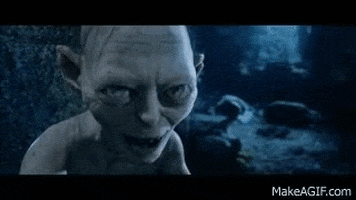 Gollum GIF - Find & Share on GIPHY