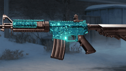 Steam Workshop::CS 2 | M4A4 | Sea Shine (Glitter Effect)