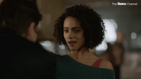 Nathalie Emmanuel GIF by The Roku Channel - Find & Share on GIPHY