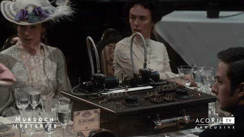Murdoch Mysteries Shock GIF by Acorn TV - Find & Share on GIPHY