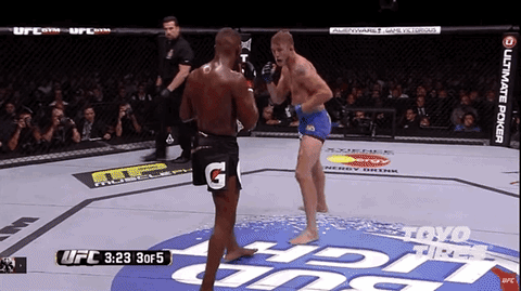 Media - How Gus can beat Jones, a study of the first fight (w/ GIFs ...