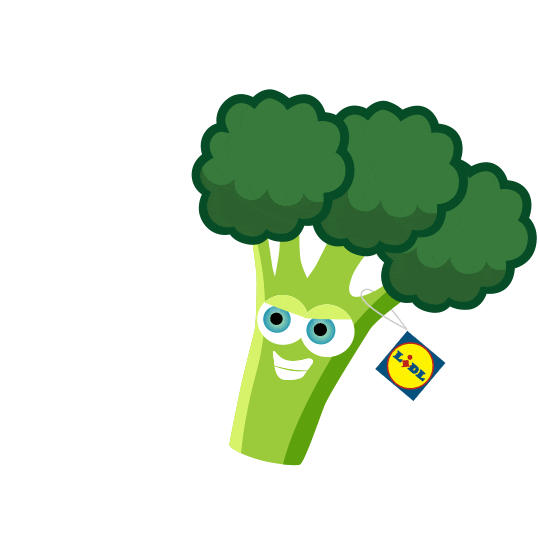 Dance Broccoli Sticker by Lidl Nederland for iOS & Android | GIPHY