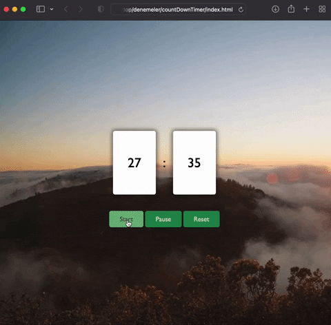 GitHub - AsliSema/Countdown-Timer