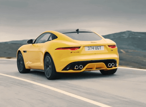 Driving Fast On My Way GIF by Jaguar - Find & Share on GIPHY