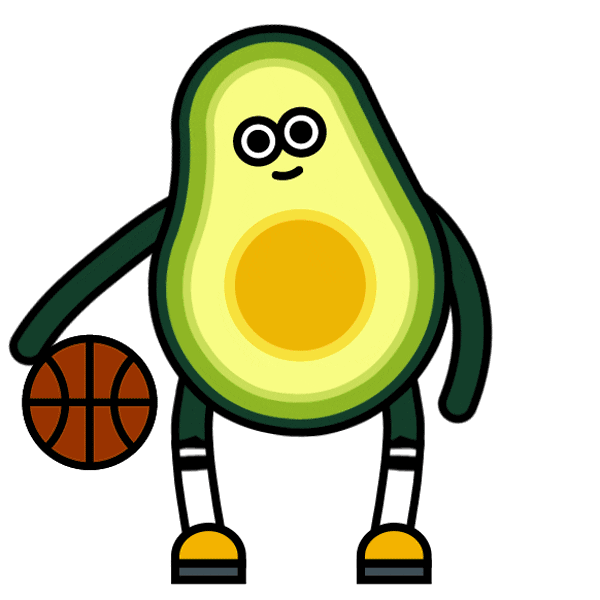 Basketball Play Sticker by Studio Dyn for iOS & Android | GIPHY