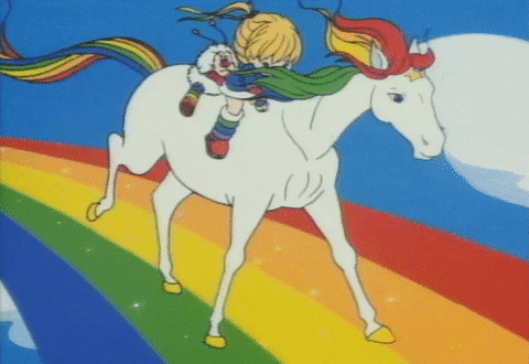 Rainbow Brite Loop GIF - Find & Share on GIPHY