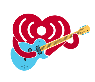 Rock And Roll Heart Sticker by iHeartRadio for iOS & Android | GIPHY