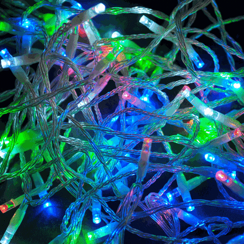 Party Lights Background Gif