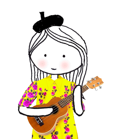 Fun Singing Sticker by AnnelindeTempelman for iOS & Android | GIPHY