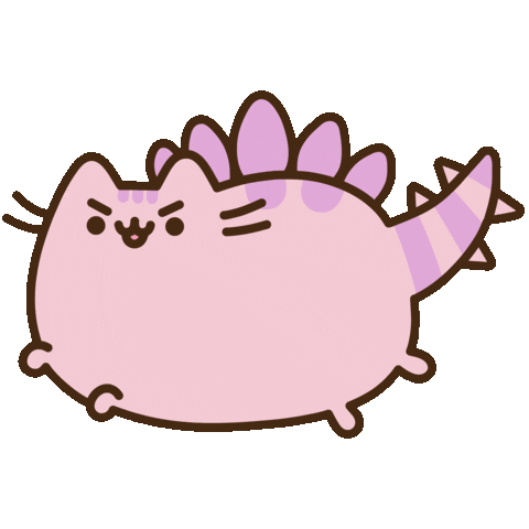 Cotton Candy Cat Sticker by Pusheen for iOS & Android | GIPHY