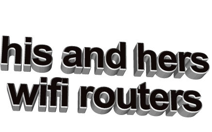 Wifi Routers Sticker by AnimatedText for iOS & Android | GIPHY