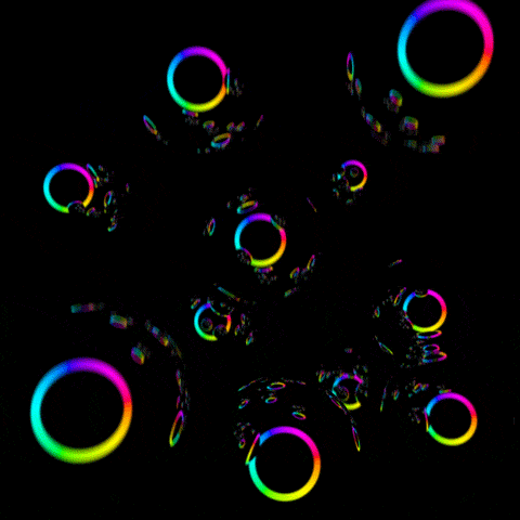 Neon Bubble Effects