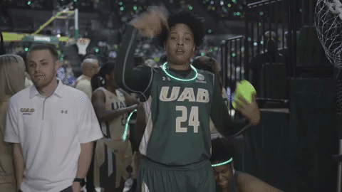Uab Blazers Basketball GIF by The University of Alabama at Birmingham ...