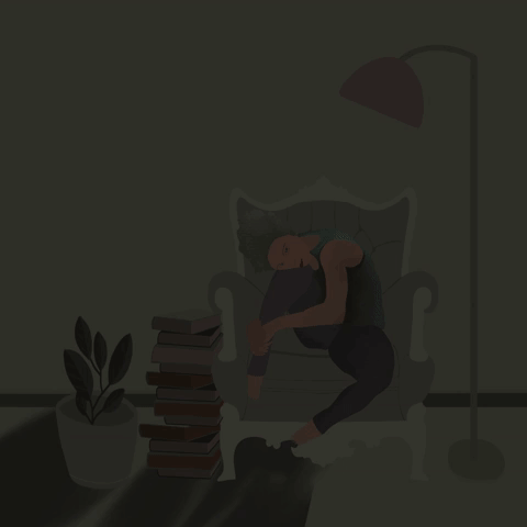 Girl Books GIF - Find & Share on GIPHY