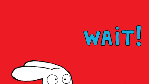 Stop Wait GIF by Simon Super Rabbit - Find & Share on GIPHY