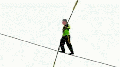 Tightrope GIF - Find & Share on GIPHY
