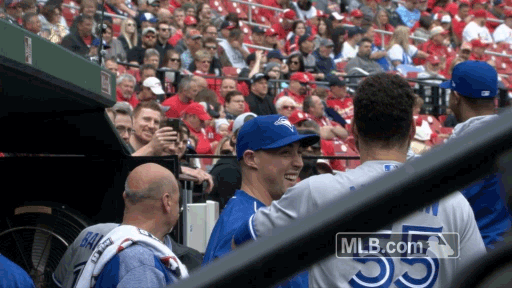 Toronto Blue Jays Mlb Fans GIF by MLB - Find & Share on GIPHY