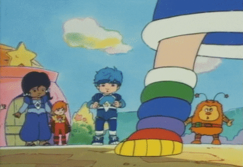 Buddy Blue Rainbow Brite GIF - Find & Share on GIPHY