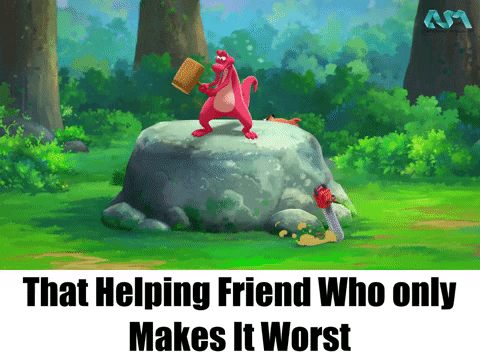 Friend In Need Help GIF by Aum - Find & Share on GIPHY