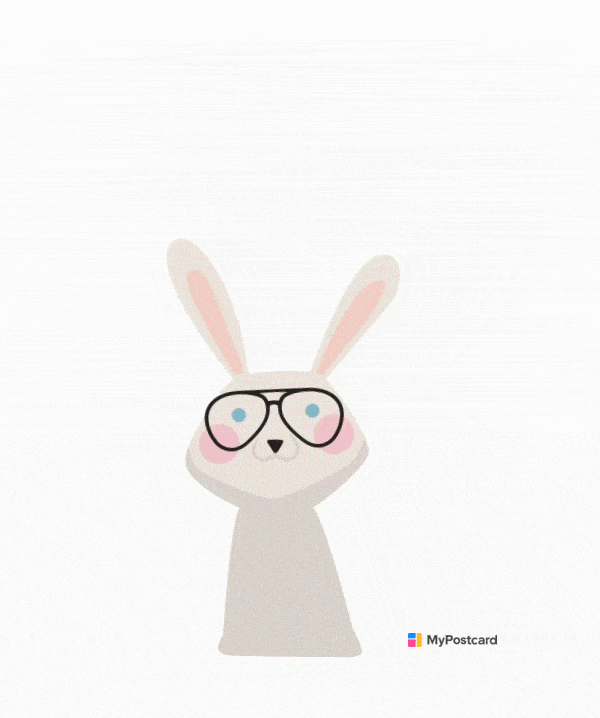 Happy Easter Everyone GIF by MyPostcard - Find & Share on GIPHY
