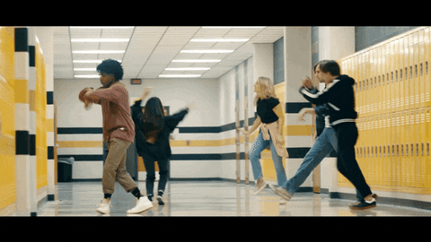 Dance Highschool GIF by Kevin Quinn - Find & Share on GIPHY
