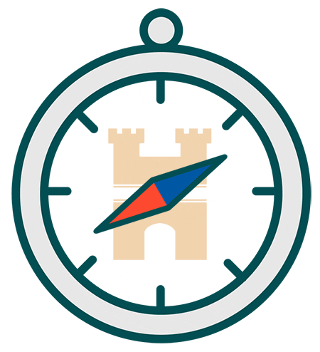 Compass Traveling Sticker by hi jack sandals for iOS & Android | GIPHY