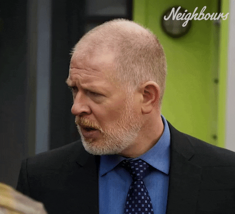 Clive Gibbons Omg GIF by Neighbours (Official TV Show account) - Find ...