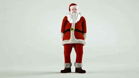 Dancing Santa GIF by Hugo.fm - Find & Share on GIPHY