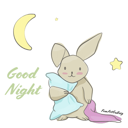 Sleepy Good Night Sticker for iOS & Android | GIPHY