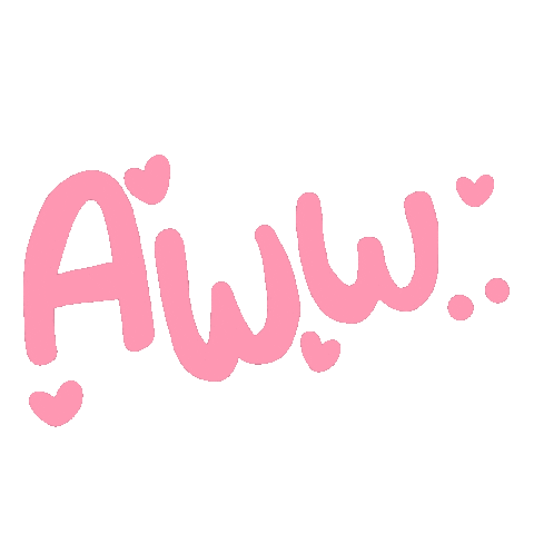 I Love You Awww Sticker by Demic for iOS & Android | GIPHY