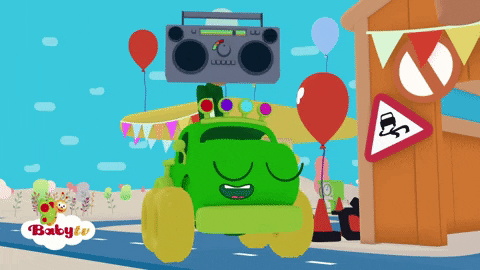Happy Live Music GIF by BabyTV - Find & Share on GIPHY