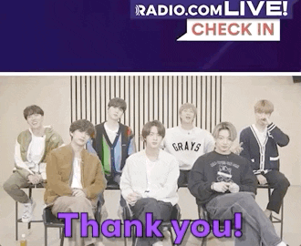 Thanks Thank You GIF by Audacy - Find & Share on GIPHY