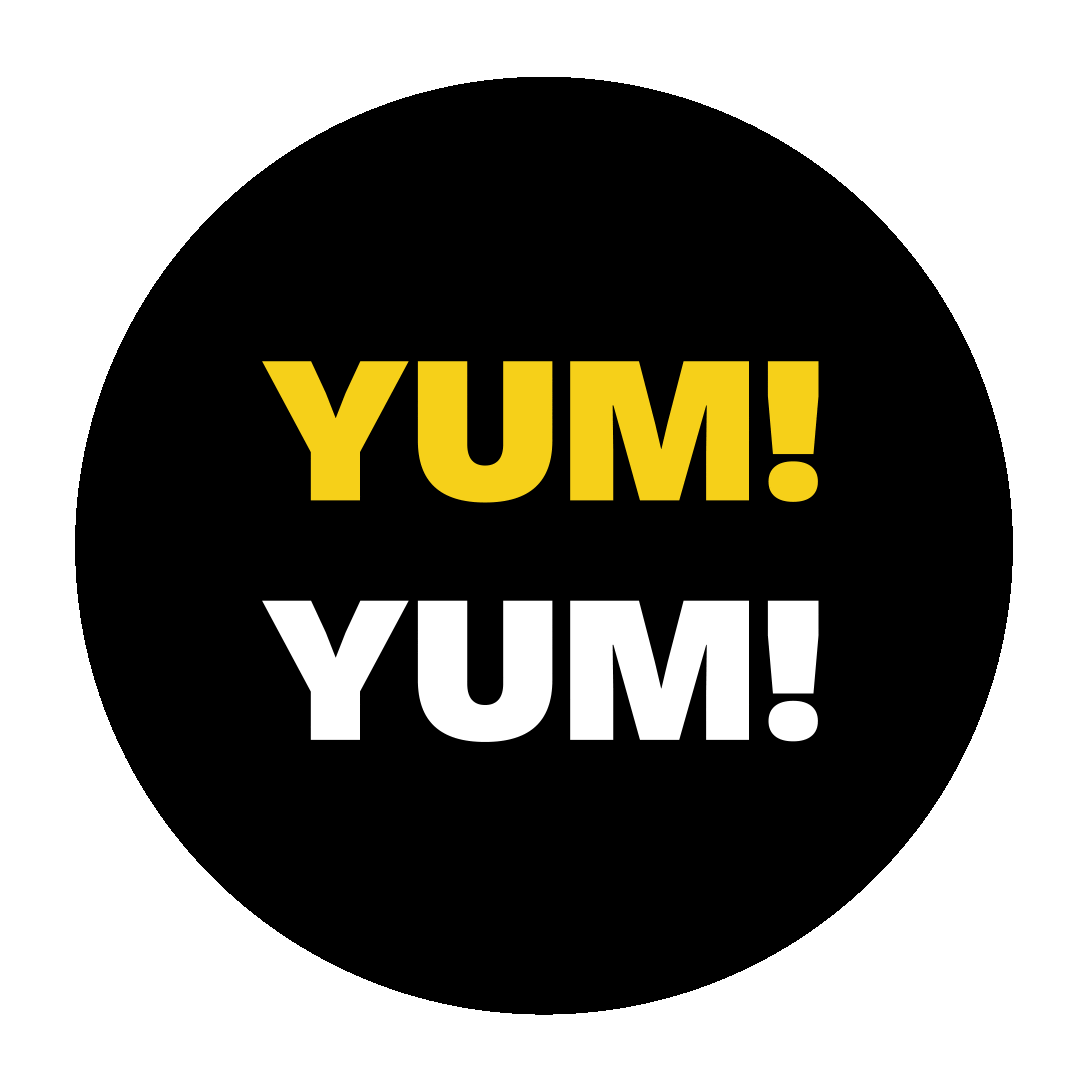 Yum Yum Sticker by Dinerfabriek for iOS & Android | GIPHY