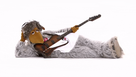 Guitar The Wombles GIF by dani - Find & Share on GIPHY