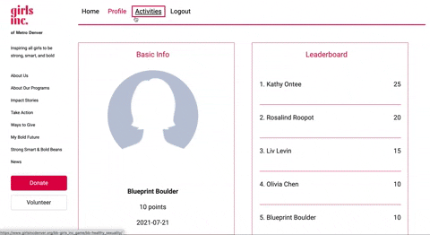GitHub - Blueprint-Boulder/s21-girls-inc: Spring 2021 Web App Project for Girls Inc Metro Denver