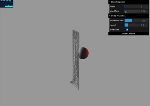 GitHub - yuujinleee/FlexiPlay: Web-based Interactive 3D Cloth Simulation based on Three.js ...