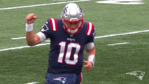 Happy Lets Go GIF by New England Patriots - Find & Share on GIPHY